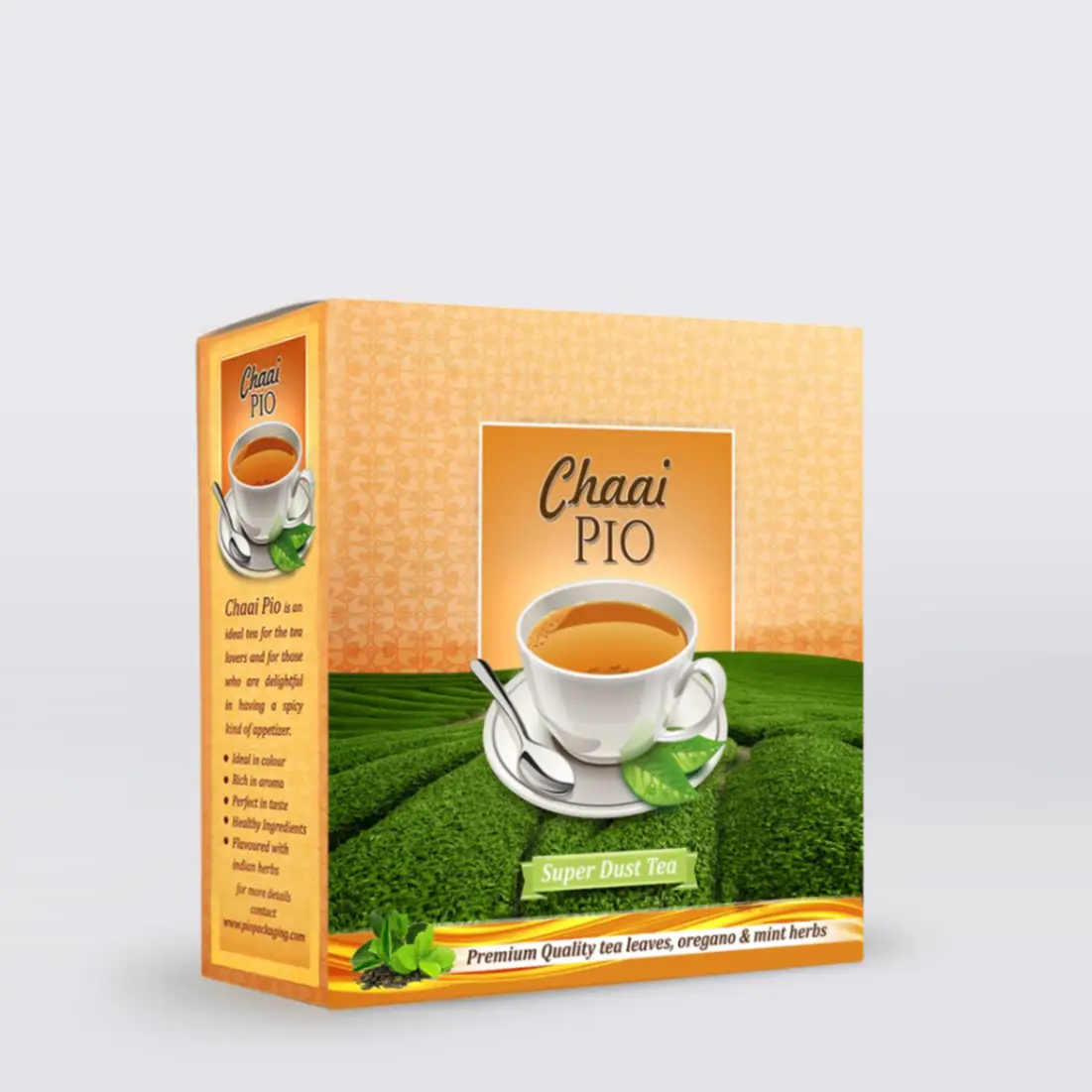 Buy Online Tea Boxes | Tea Packaging Boxes | Pio Packaging