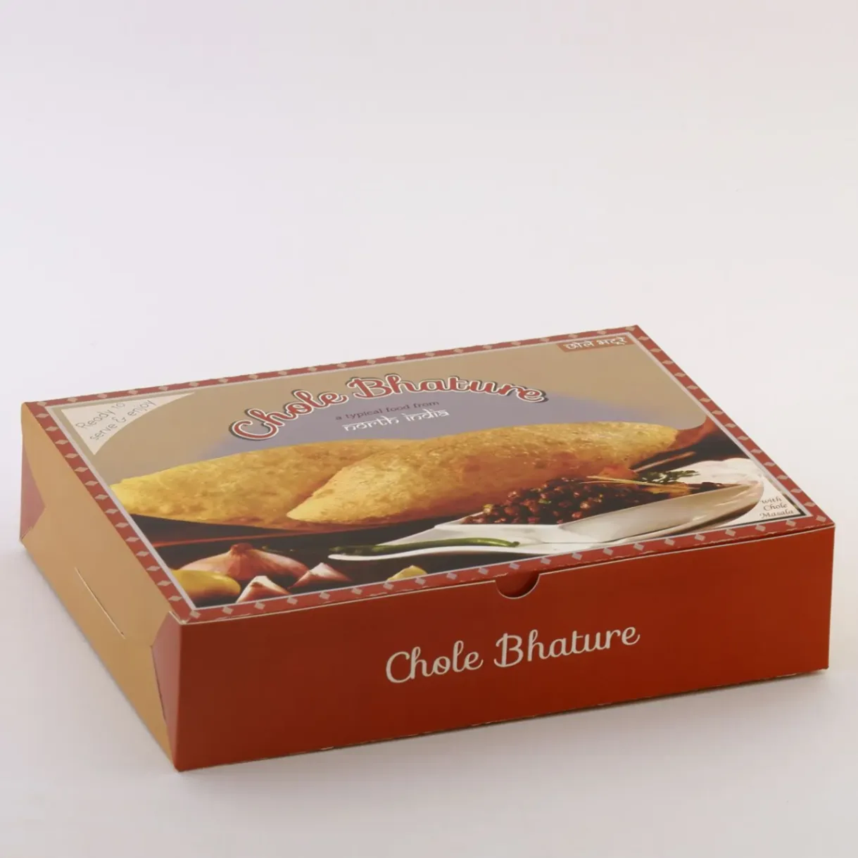 North Indian Food Takeaway Box-CHOLE BHATURE BOX