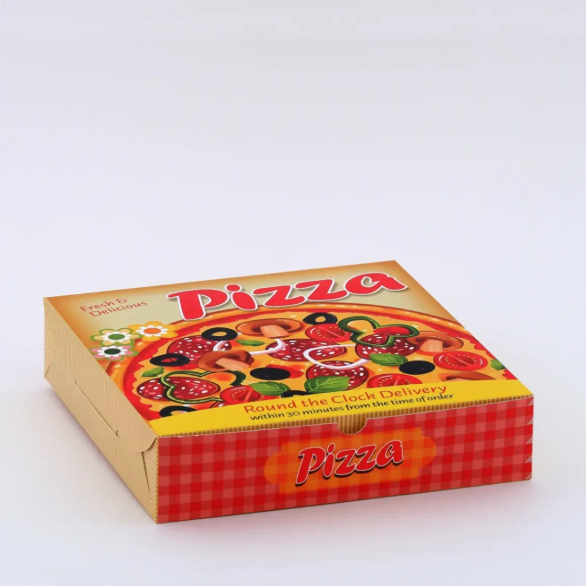 Fast Food Takeaway Box-PIZZA BOX 8"