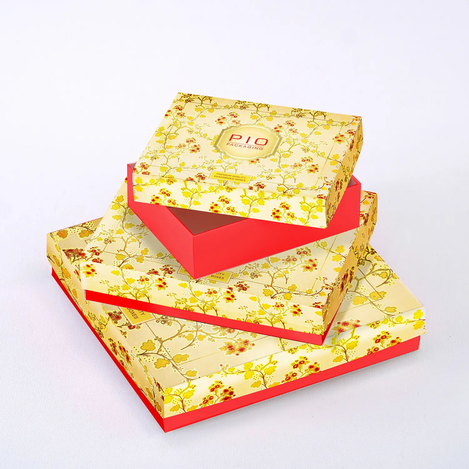 Order online Base & Lid Boxes | Packaging Boxes | Pio Packaging